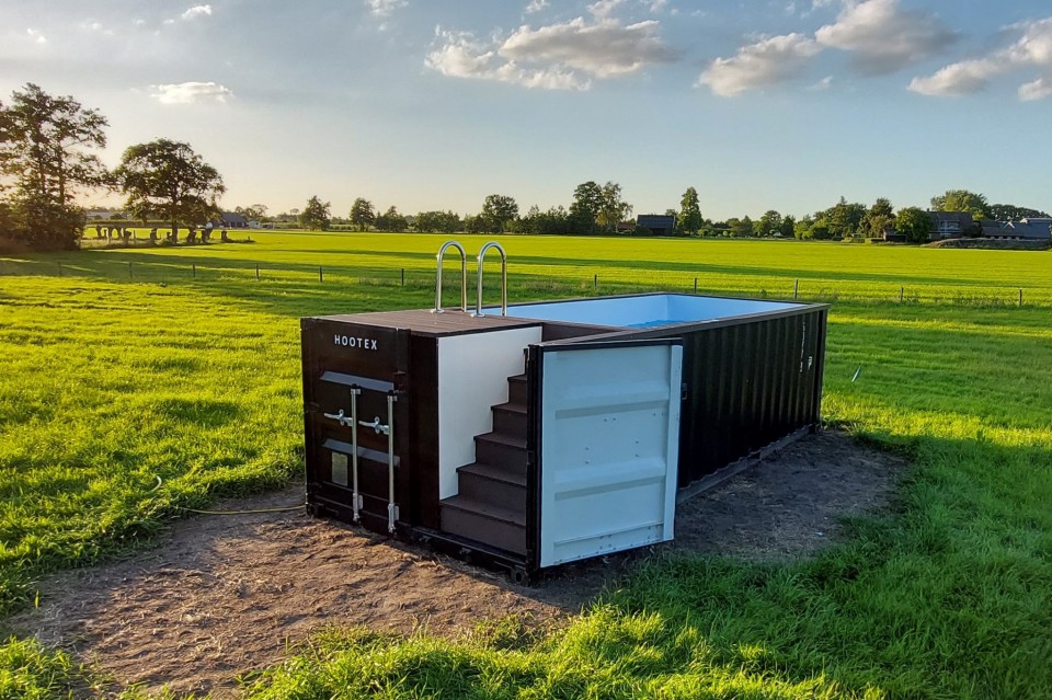 Zwembad container - marketplaceonline.nl