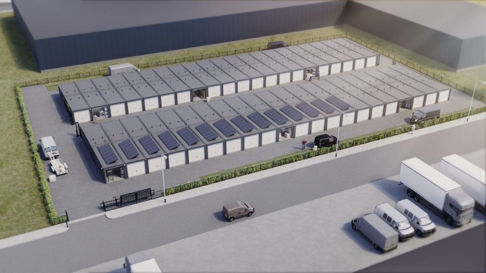 Multifunctionele garagebox 21m2 met stroom - marketplaceonline.nl